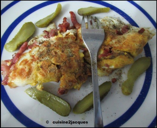 Omelette Aux Lardons